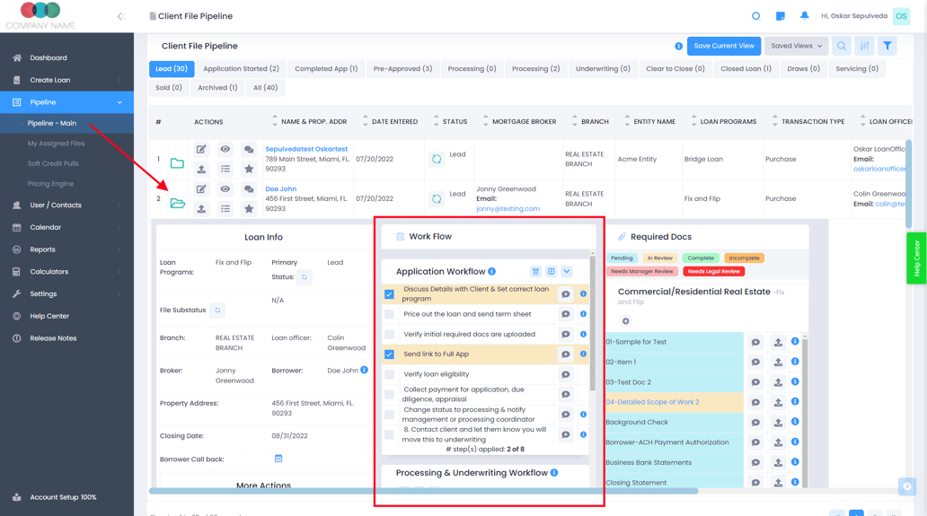 Customizing Workflows Customizing Workflows